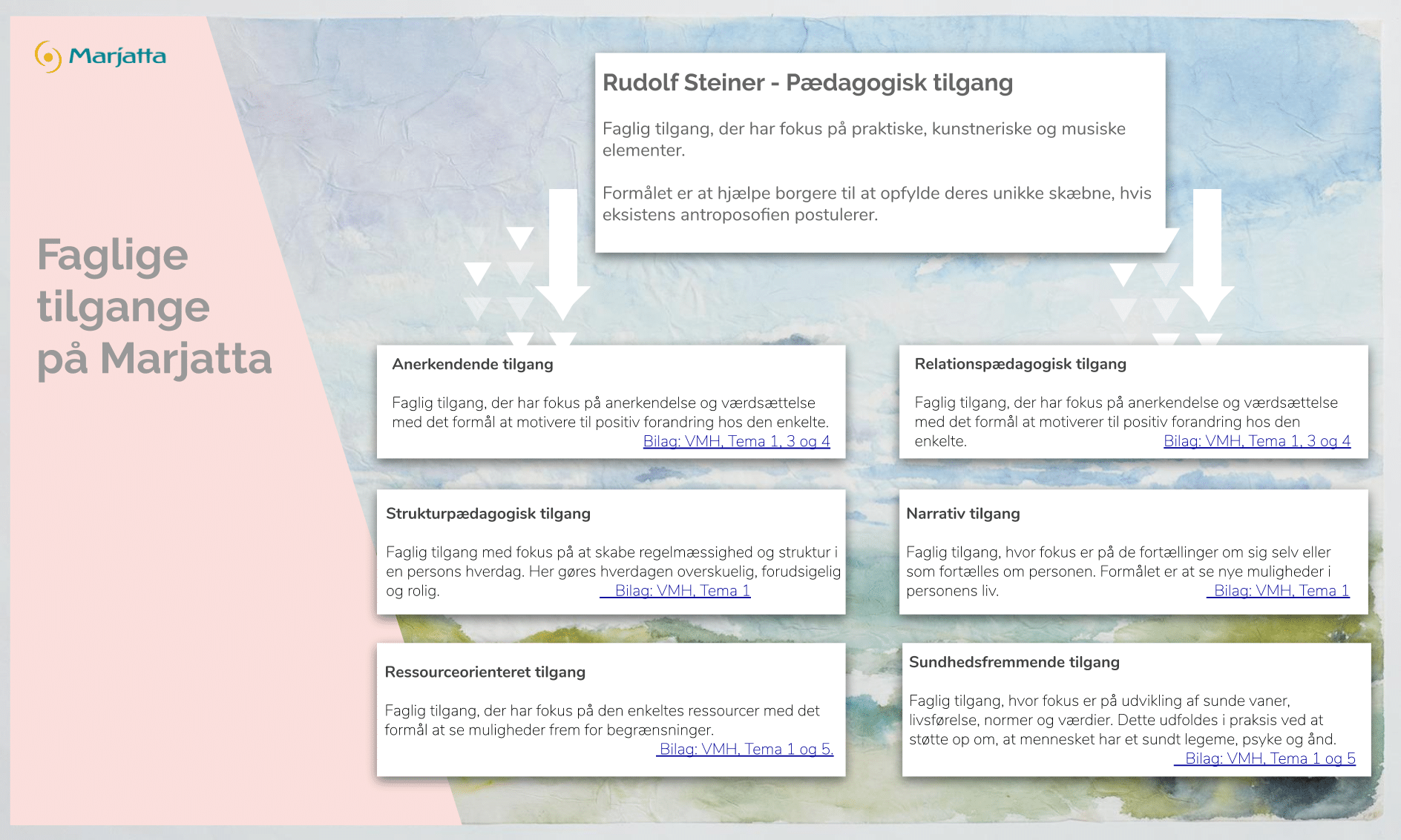 Faglige tilgange og metoder - Marjatta